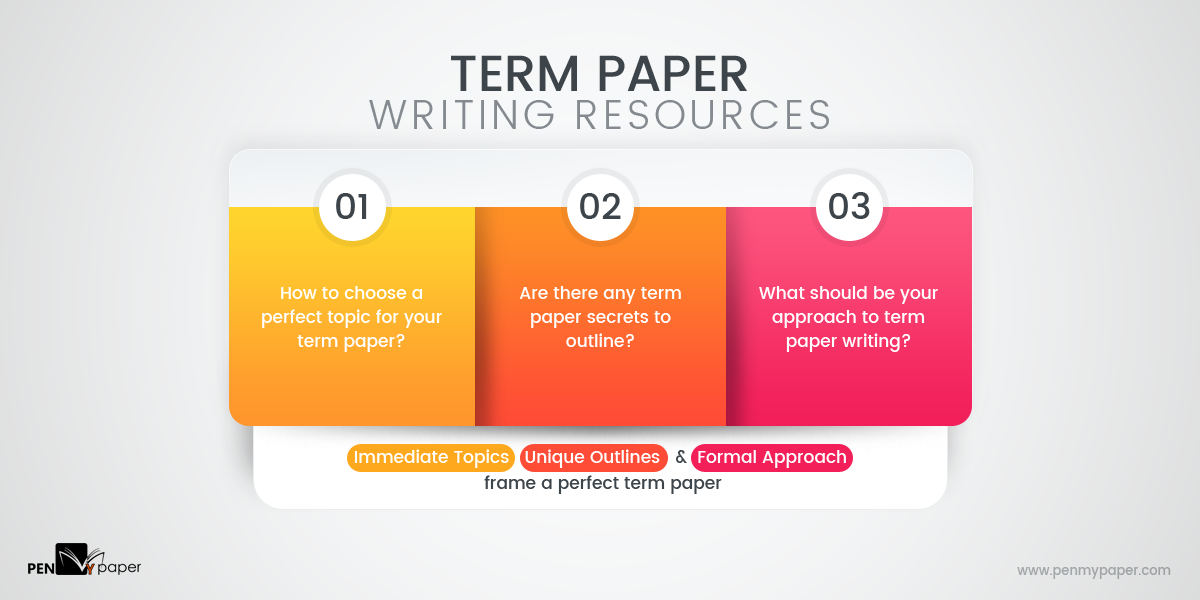 Term Paper Writing Resources Topics Outline Approach